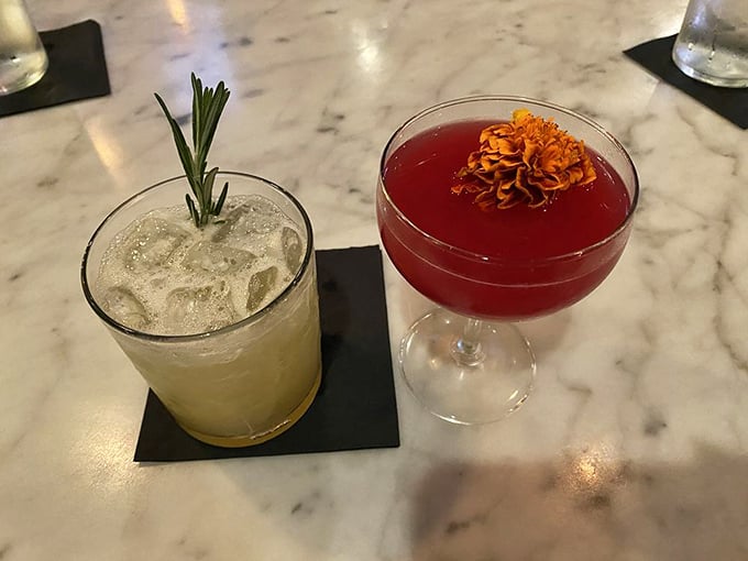 Cocktails at Edison aren't just mixed—they're crafted with the precision of a Swiss watchmaker and the creativity of a jazz musician.