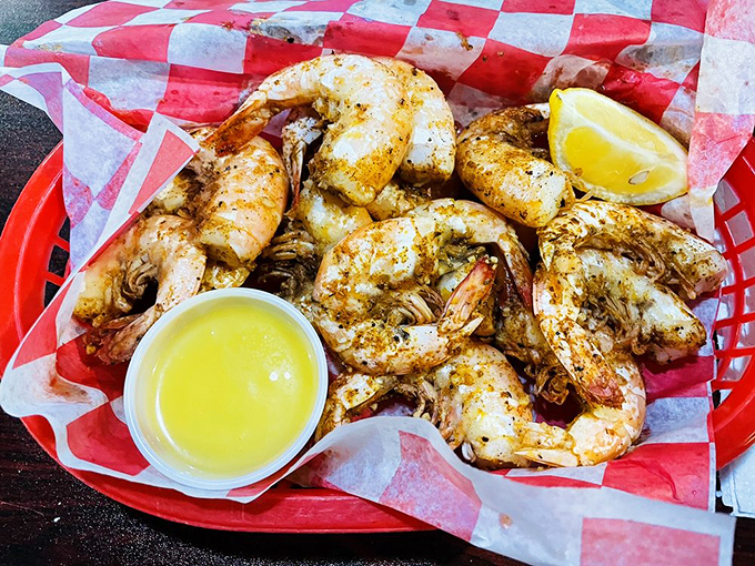 Cajun peel-and-eat shrimp that make you work just enough to feel like you’ve earned every succulent, butter-dipped bite.