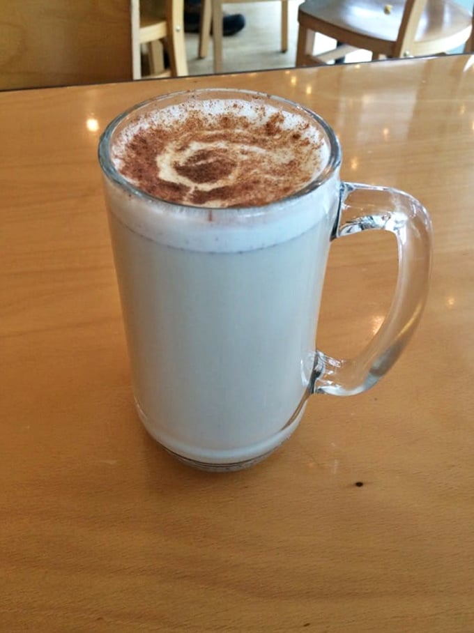 This isn't just a chai latte – it's a warm hug in a glass mug. The perfect companion for watching Little Italy life unfold through steamy windows.