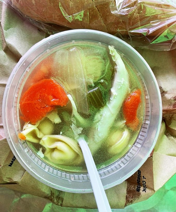 Comfort in a cup. This tortellini soup offers a warm embrace of homestyle Italian cooking that feels like a culinary hug from nonna.