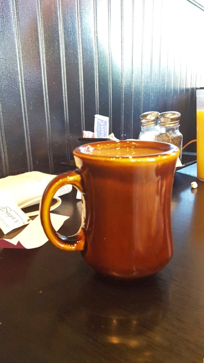 That coffee mug isn't just holding caffeine—it's cradling liquid motivation to face the day, served in satisfyingly sturdy ceramic.