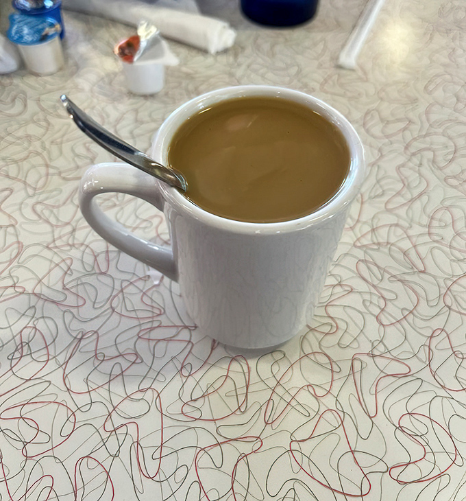 The humble coffee mug—unassuming vessel of liquid motivation and the unsung hero of every great diner experience.