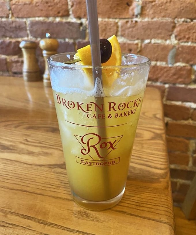 A refreshing beverage that says "vacation" even on a Tuesday. That lemon and cherry garnish isn't just pretty—it's the exclamation point on a perfect sip.