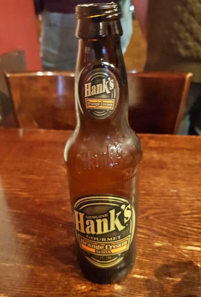 Even the beverages get special treatment at Mike's. Hank's Orange Cream Soda – the grown-up version of childhood summer memories.