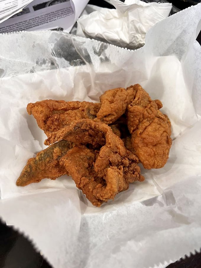 Crispy fried fish that doesn't need fancy sauces or pretentious plating—just honest cooking that lets the main attraction shine.
