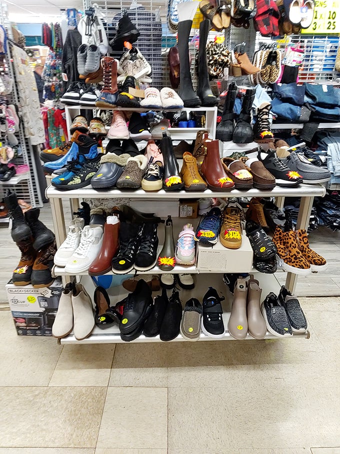 Footwear paradise where comfortable meets affordable, saving both your feet and your checking account.