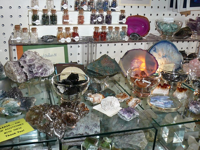 Nature's artwork displayed under glass—crystals and geodes that formed while dinosaurs roamed. These geological wonders bring Earth's ancient beauty to your coffee table.