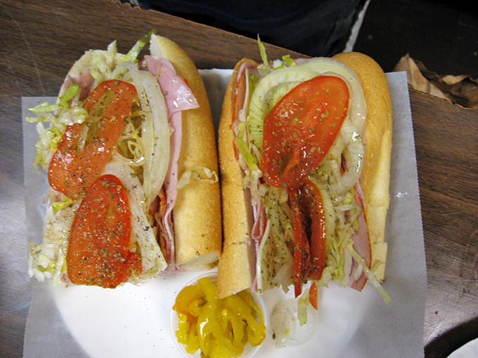 An Italian hoagie that would make Rocky himself weep with joy—layers of meat, cheese, and veggies on bread that's both cloud and fortress. 