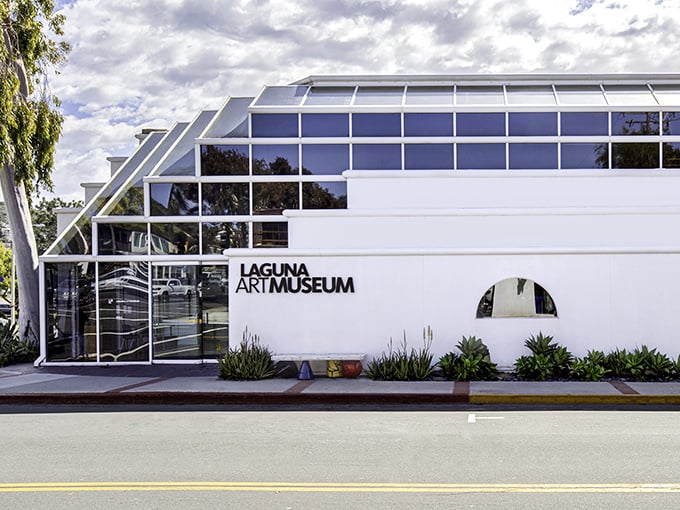 The Laguna Art Museum doesn't just house art—it is art. A building that perfectly captures the town's creative spirit in concrete form.