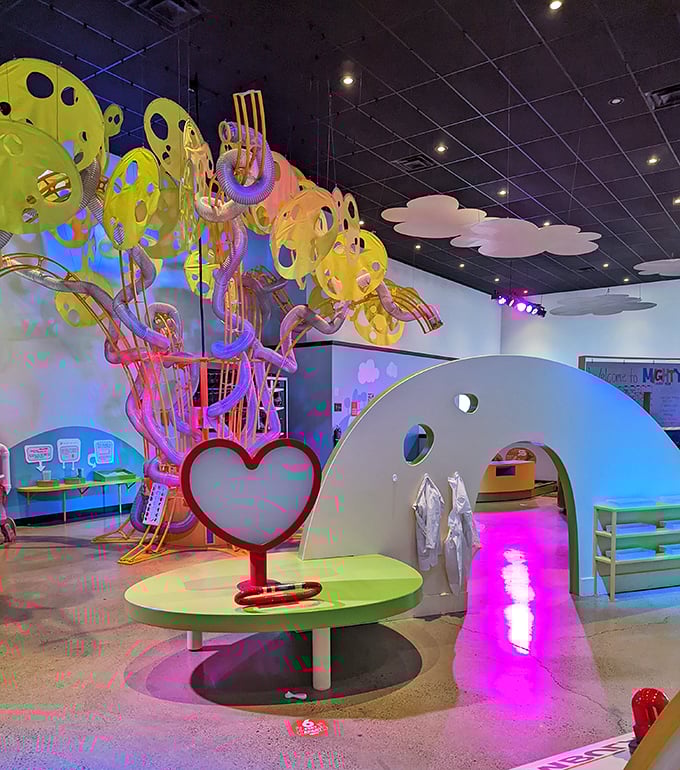 The Mighty Children's Museum proves that grandparent visits here come with built-in entertainment and educational adventures.