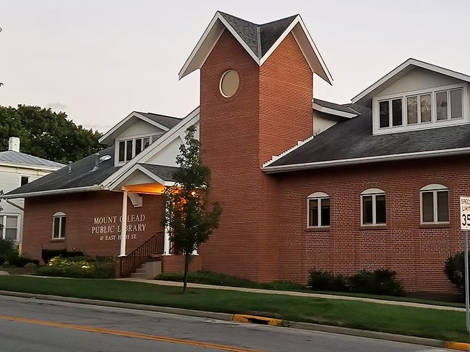 The Mount Gilead Public Library—where retirement reading lists come to life and community connections are formed between well-worn pages and local events.