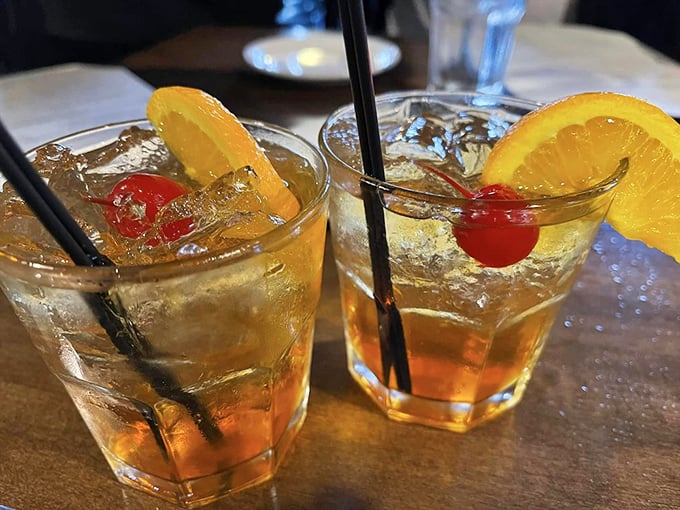 Wisconsin Old Fashioneds—where brandy, cherries, and orange slices come together in a glass that says "relax, you've arrived at the good part of your day."
