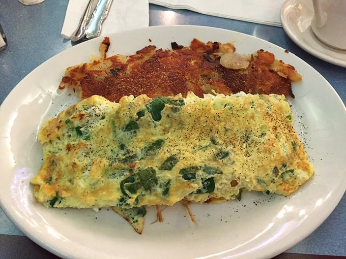 This fluffy omelet packed with fresh spinach demonstrates why breakfast truly is the most important meal of the day.