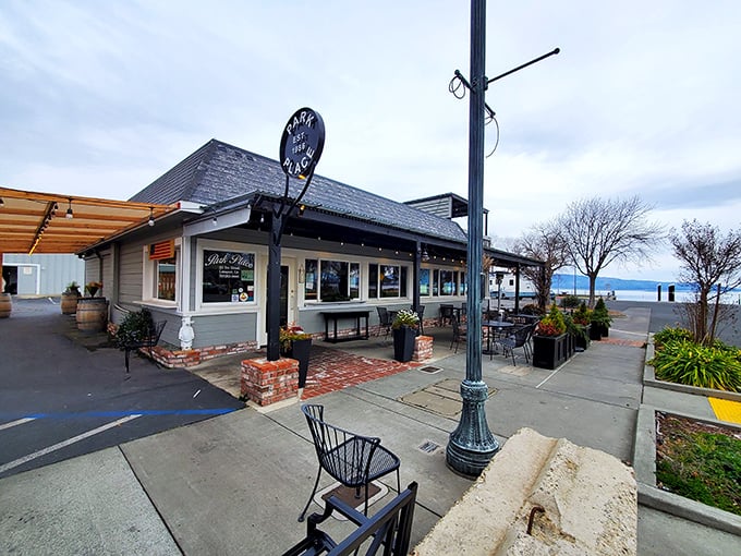 Park Place Restaurant offers lakeside dining where the view competes with the food for your attention. Spoiler alert: it's a delicious tie.