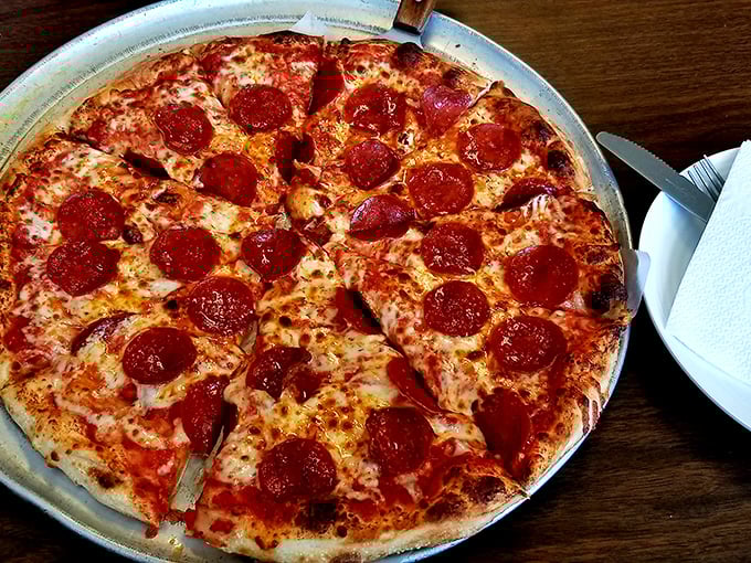 The pepperoni pizza that launched a thousand cravings. Those little cups of crispy pepperoni edges should be illegal in at least nine states.