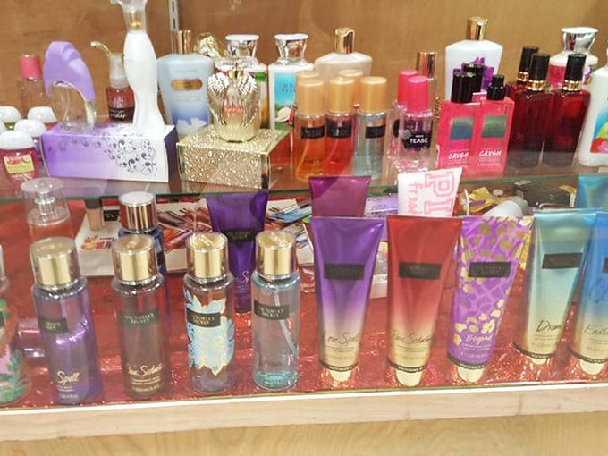 Fragrance heaven where one spritz might transport you to a fancy department store or your grandmother's dressing table.