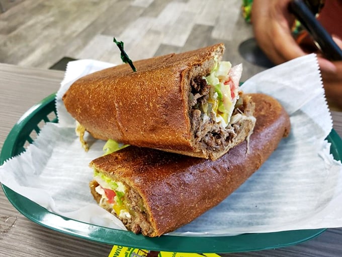 The Philly cheesesteak gets the Franky's treatment, transforming a classic into something absolutely extraordinary and memorable.