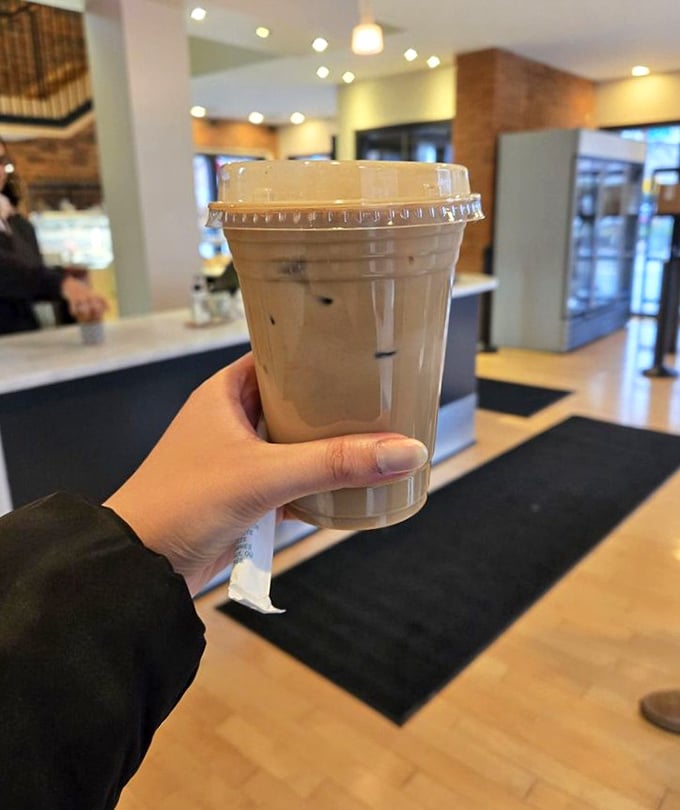 That pistachio latte isn't just a beverage—it's liquid courage for facing whatever the day throws your way.