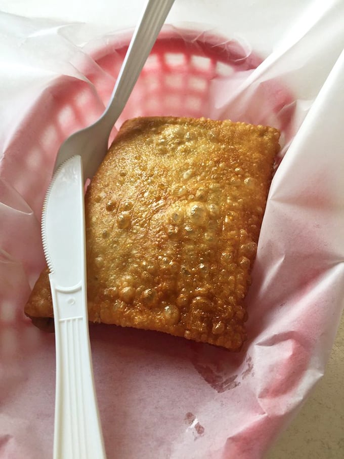 Golden, crispy, and filled with molten goodness—these pizza puffs are what would happen if an empanada and a pizza had a delicious love child.