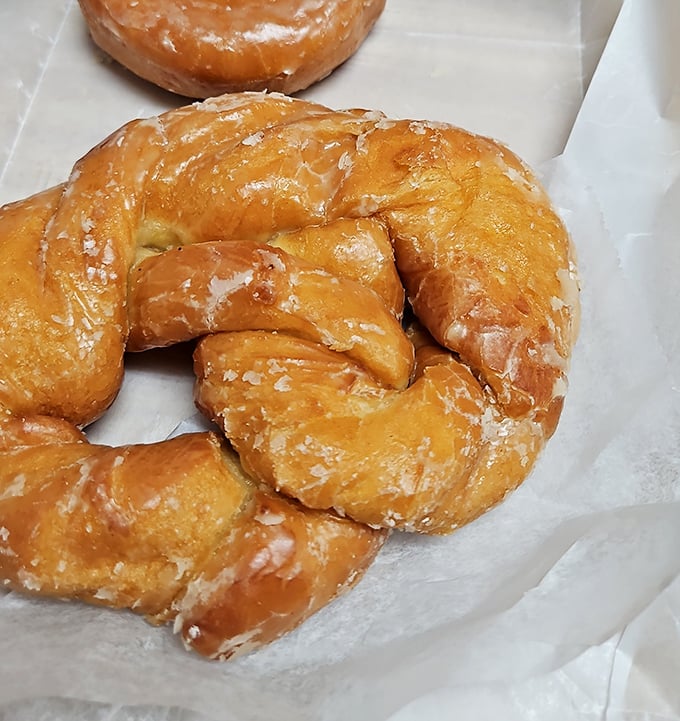 The pretzel twist – where donut meets pretzel in a marriage so perfect it should have its own reality show.