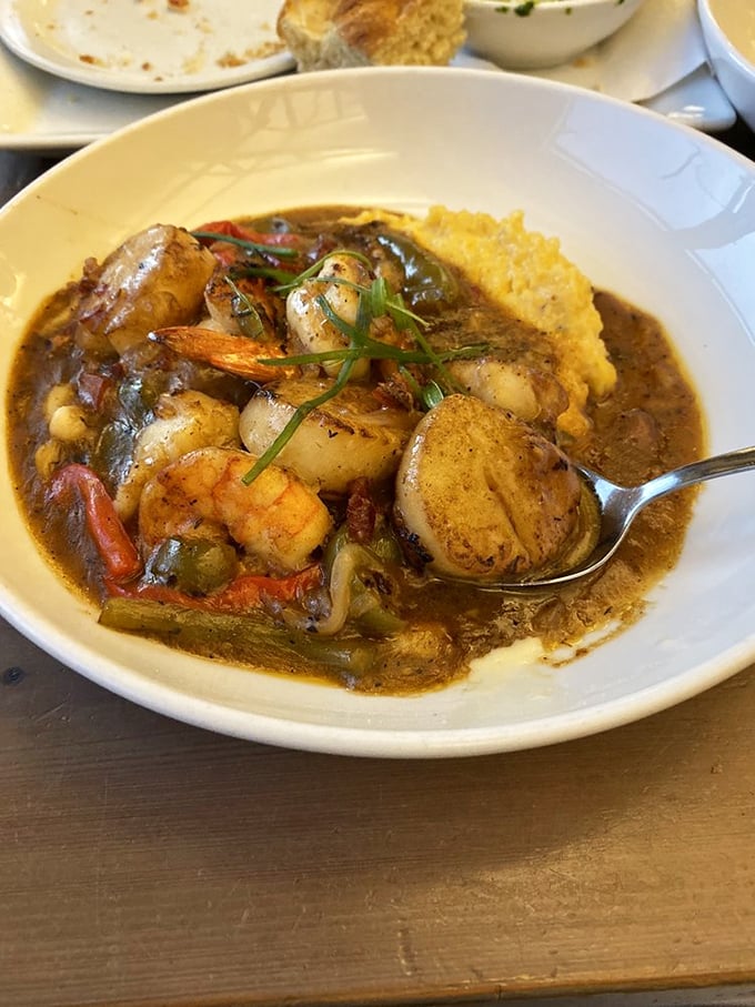 Seafood and grits—the Southern power couple that makes Beyoncé and Jay-Z look like they're trying too hard.