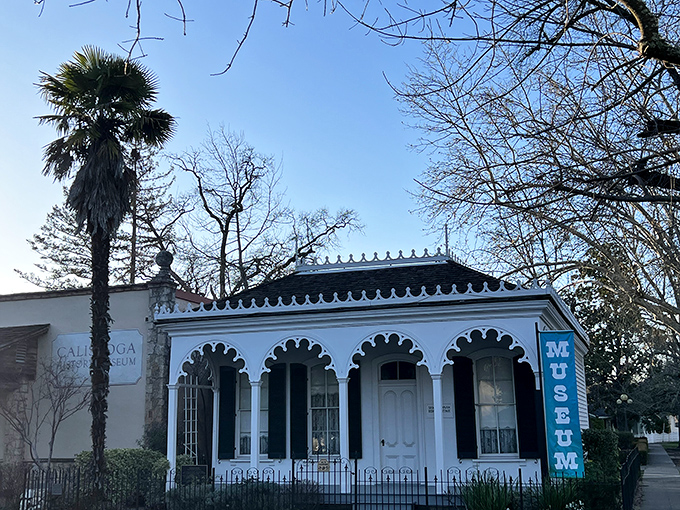 The Sharpsteen Museum's Victorian charm houses Calistoga's colorful history. Its ornate facade is like architectural whipped cream on a historical sundae.