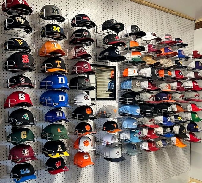 College pride on display! Show your team spirit with these collegiate caps—the unofficial uniform of weekend warriors and tailgate champions.