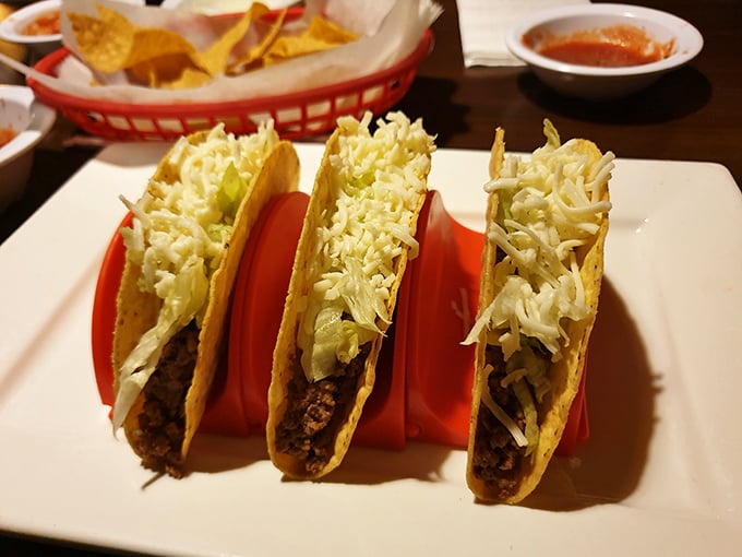 Three amigos of the taco variety – simple, authentic, and proving that sometimes the classics need no improvement.