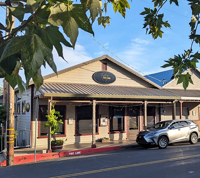 Taste Restaurant occupies an unassuming historic building, but locals know this modest exterior hides one of the Sierra foothills' most celebrated dining experiences.