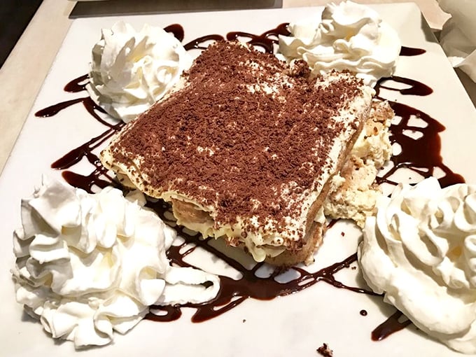 This tiramisu doesn't need fancy plating tricks—just whipped cream, chocolate, and the confidence of knowing it's absolutely delicious.