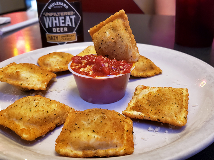Toasted ravioli with marinara—Missouri's contribution to the appetizer hall of fame deserves its own monument.