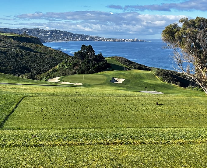 Golf with a side of ocean views – Torrey Pines Golf Course proves that even a terrible swing can be redeemed by spectacular scenery.
