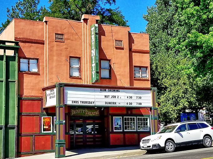 The Trinity Theatre brings Hollywood to the mountains without big-city prices—proof that small-town charm and current releases can peacefully coexist.