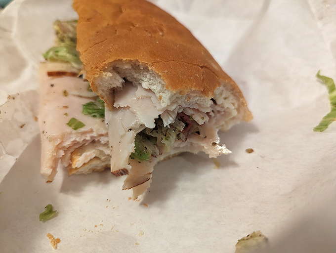 The Turkey Torpedo lives up to its name—a precision-guided missile of flavor that somehow manages to be both hearty and light.
