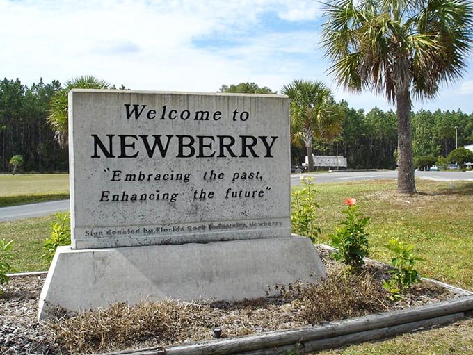 Embracing the past, enhancing the future—Newberry's welcome sign might as well add "and keeping your retirement account intact" to its motto.