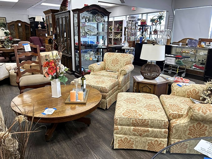 Furniture arrangements that look like they're auditioning for a home makeover television show.