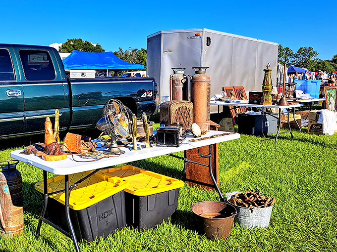 Rusty gold and vintage treasures. These aren't just old tools—they're mechanical time machines to when things were built to outlast their owners.
