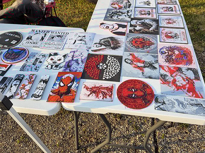 Pop culture immortalized in ink and paper—where Spider-Man and artistic expression meet at prices that won't require superhero funding.