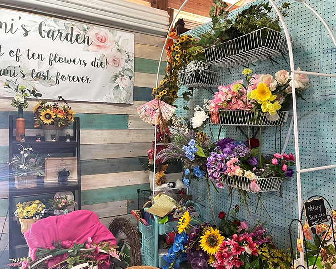 "Nani's Garden" offers eternal blooms that never need watering—perfect for those of us who've accidentally turned houseplants into plant hospice.