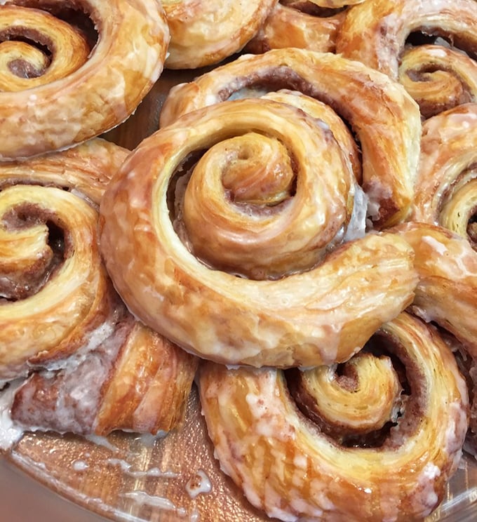These cinnamon rolls aren't just breakfast—they're an experience. Swirls of cinnamon and glaze that make Monday mornings bearable again.
