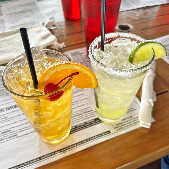Cocktails that brighten the day and lighten the mood. That whiskey sour and margarita aren't just drinks—they're vacation in a glass.