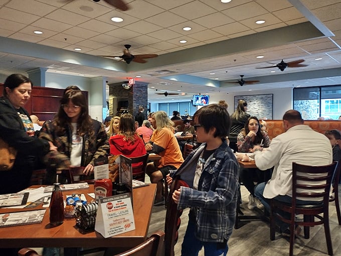 Weekend brunch crowds don't lie—when locals are willing to wait, you know you've found the real deal.