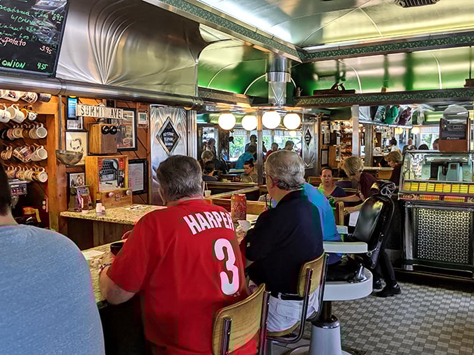 The lunch crowd knows what's up – this is where Hatboro comes to solve the world's problems over sandwiches.