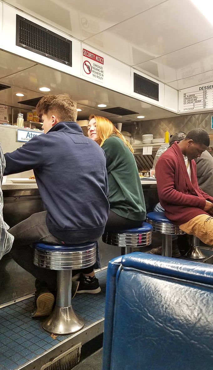 The counter at Hayes isn't just seating—it's a community table where strangers become friends united by the universal language of great food.