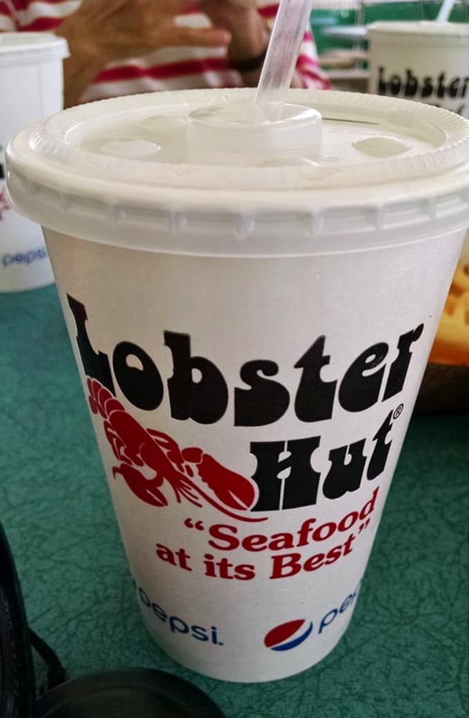 Their cup runneth over with New England pride. Even their drink containers remind you you're about to experience "Seafood at its Best."