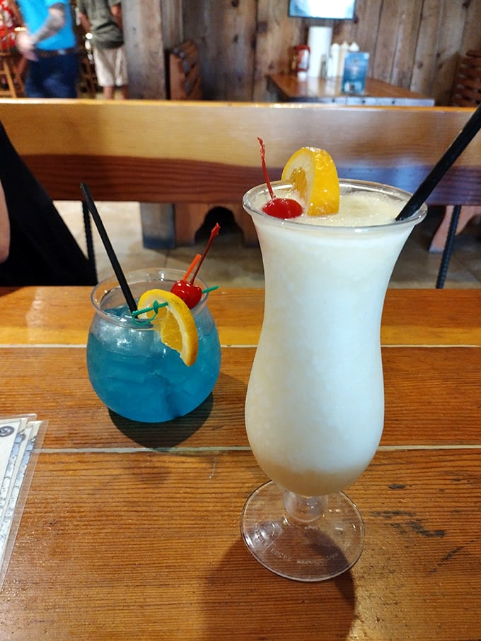 Tropical drinks that make you wonder why anyone bothers drinking anything else when in Florida.