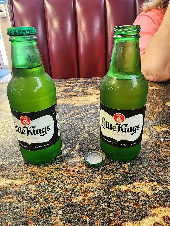 Little Kings cream ale – because sometimes a sandwich this honest deserves a beer that doesn't need to show off.