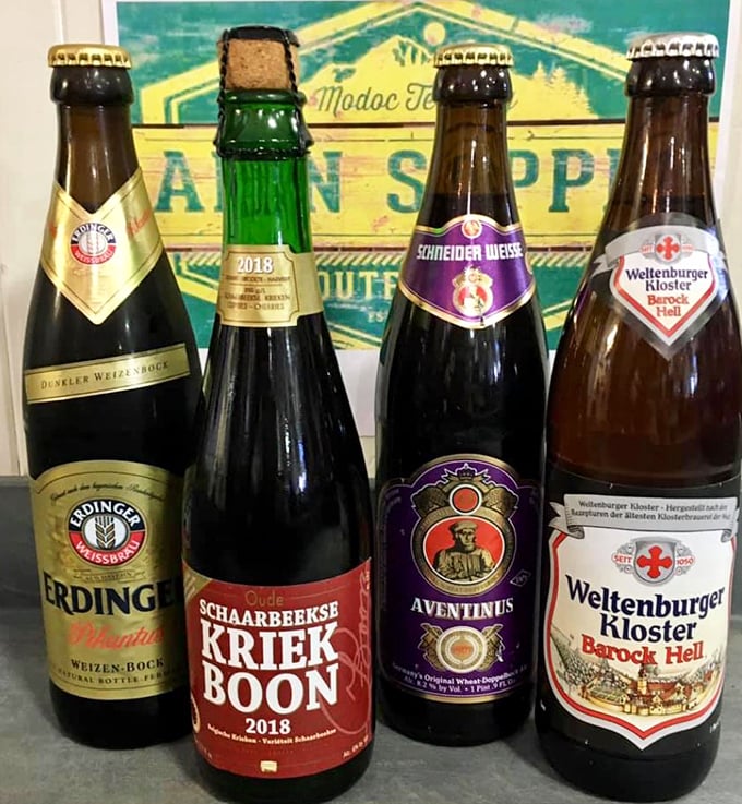 Their beer selection rivals metropolitan bottle shops. These aren't your father's light lagers—unless your father had surprisingly sophisticated European taste.