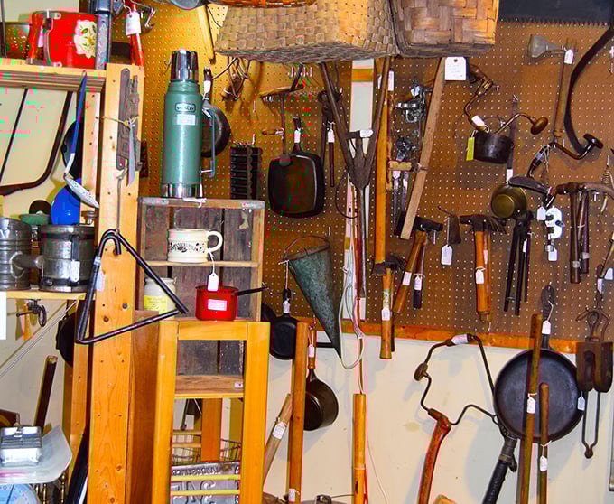 Tools with souls—each worn handle and patina tells stories of barns raised, furniture crafted, and problems solved long before YouTube tutorials existed.
