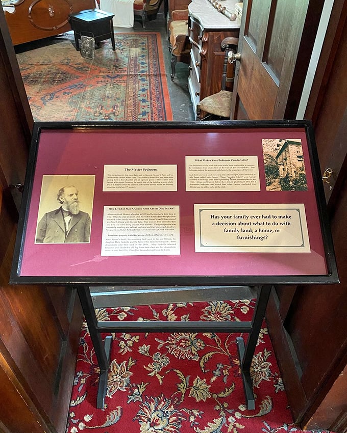 Historical displays throughout the castle offer fascinating glimpses into the past without the need for time travel or uncomfortable period-appropriate undergarments.